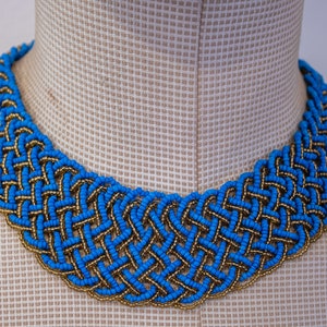 Beaded Necklace Tradicional From Ecuador South America, Indigenous ...