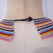 Beaded Necklace Tradicional From Ecuador South America, Indigenous ...