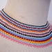 Beaded Necklace Tradicional From Ecuador South America, Indigenous ...