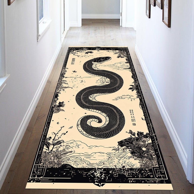 Snake Rug - Etsy