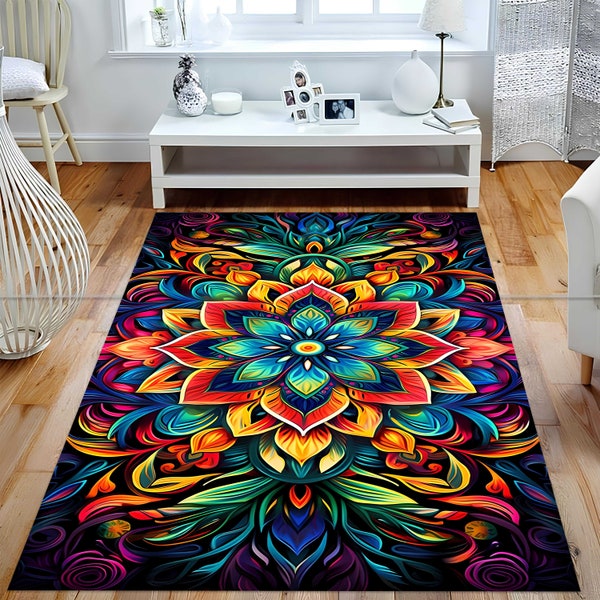Mandala Rug - Etsy Australia