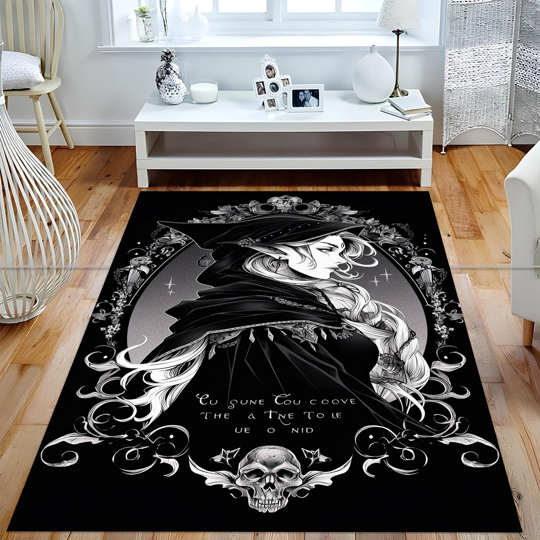Gothic Style Rug, Tarot Rug, Tarot Cards Mat, Tarot Card Rug,tarot ...