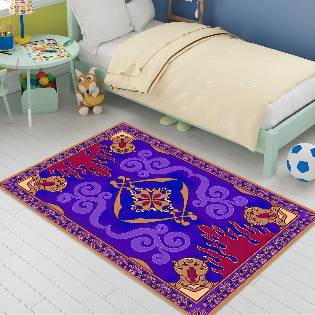 Aladdin Rug,magic Fairytale Rug,aladdin's Magic Rug,magic Rug,kids Room ...