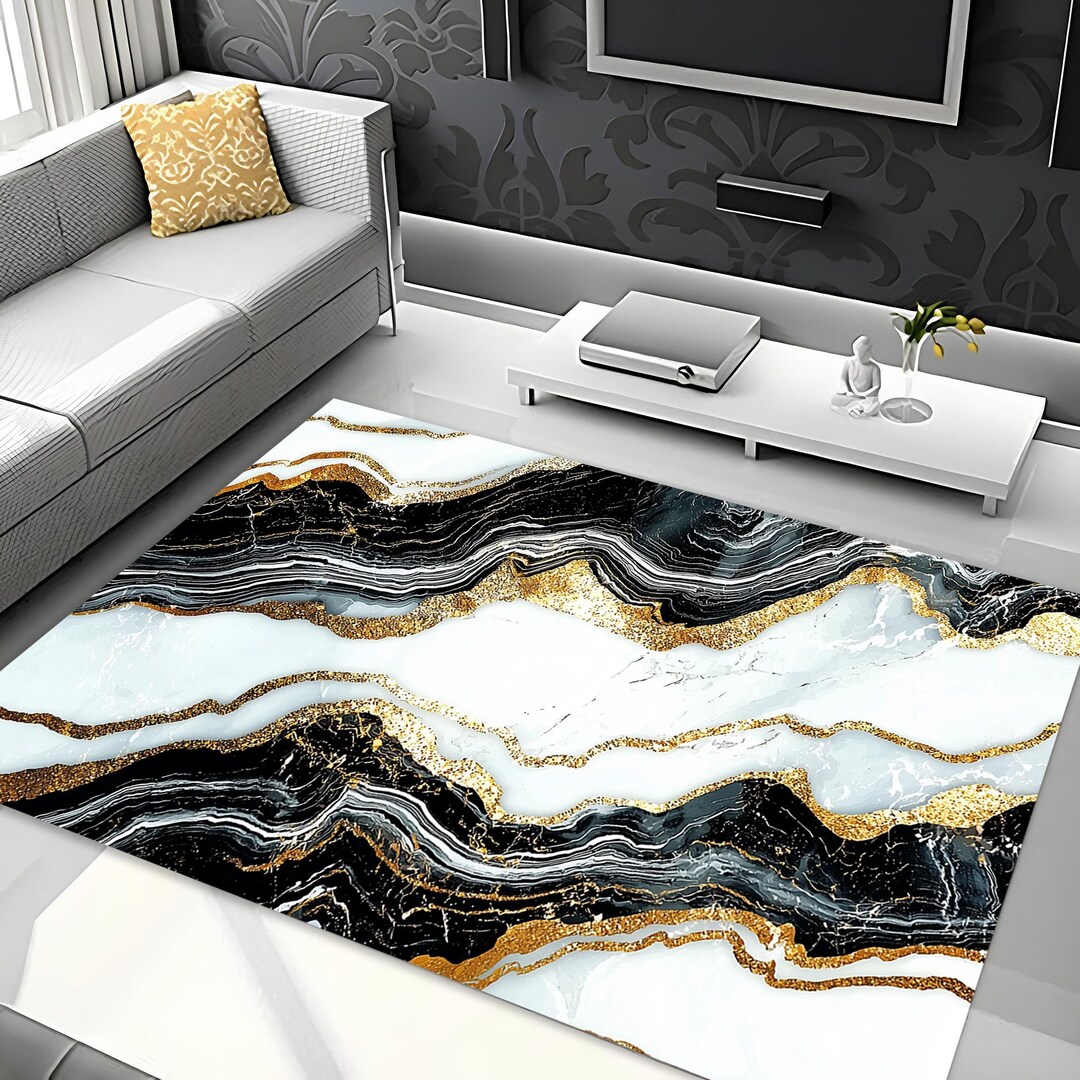 Marble Rug, Marble Design Rug, Marble Pattern Rug, Marble Decor, Marble ...