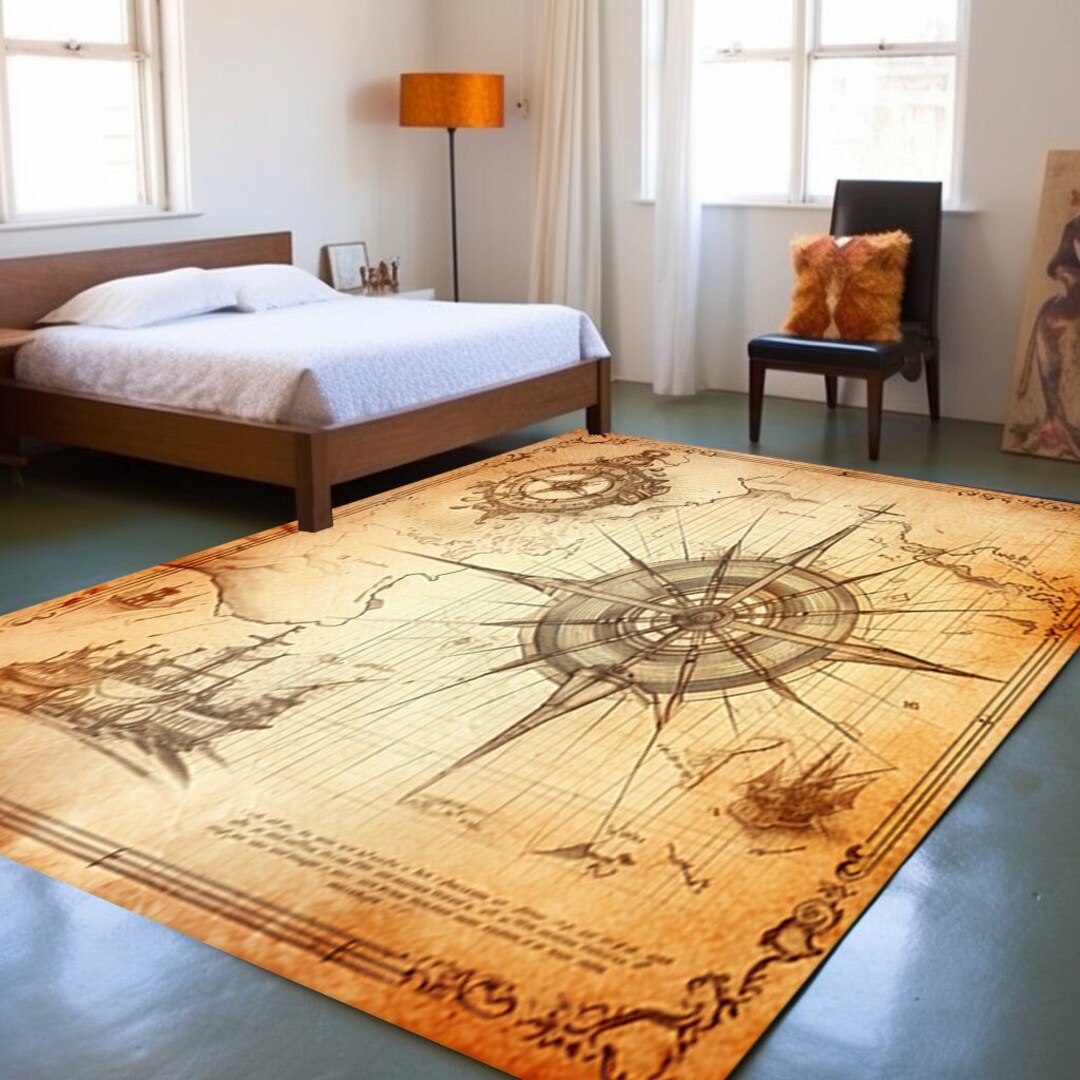 World Map Rug, Map Rug, Kids Room Rug, Colorful Rug, Shining Rug, Cool ...