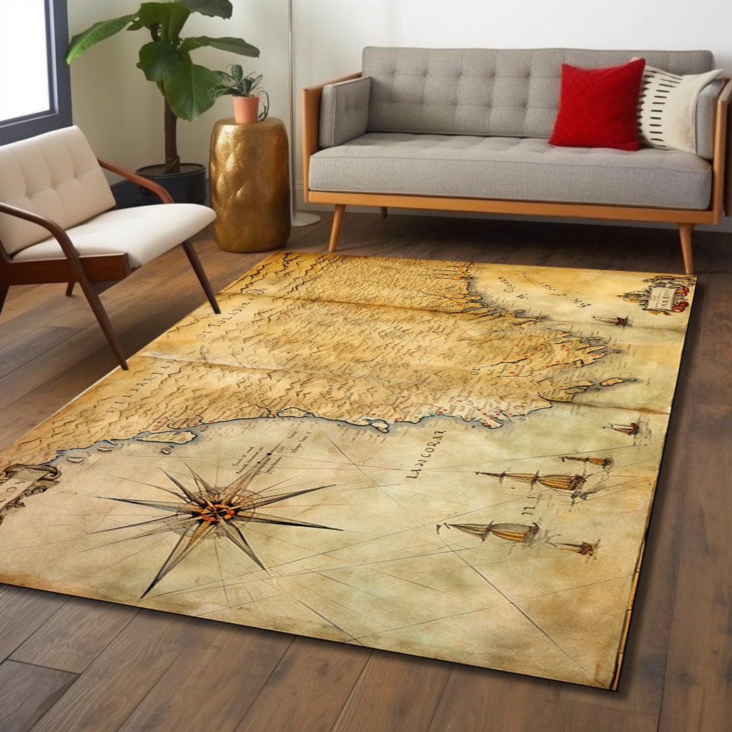 World Map Rug Map Rug Kids Room Rug Colorful Rug Shining - Etsy