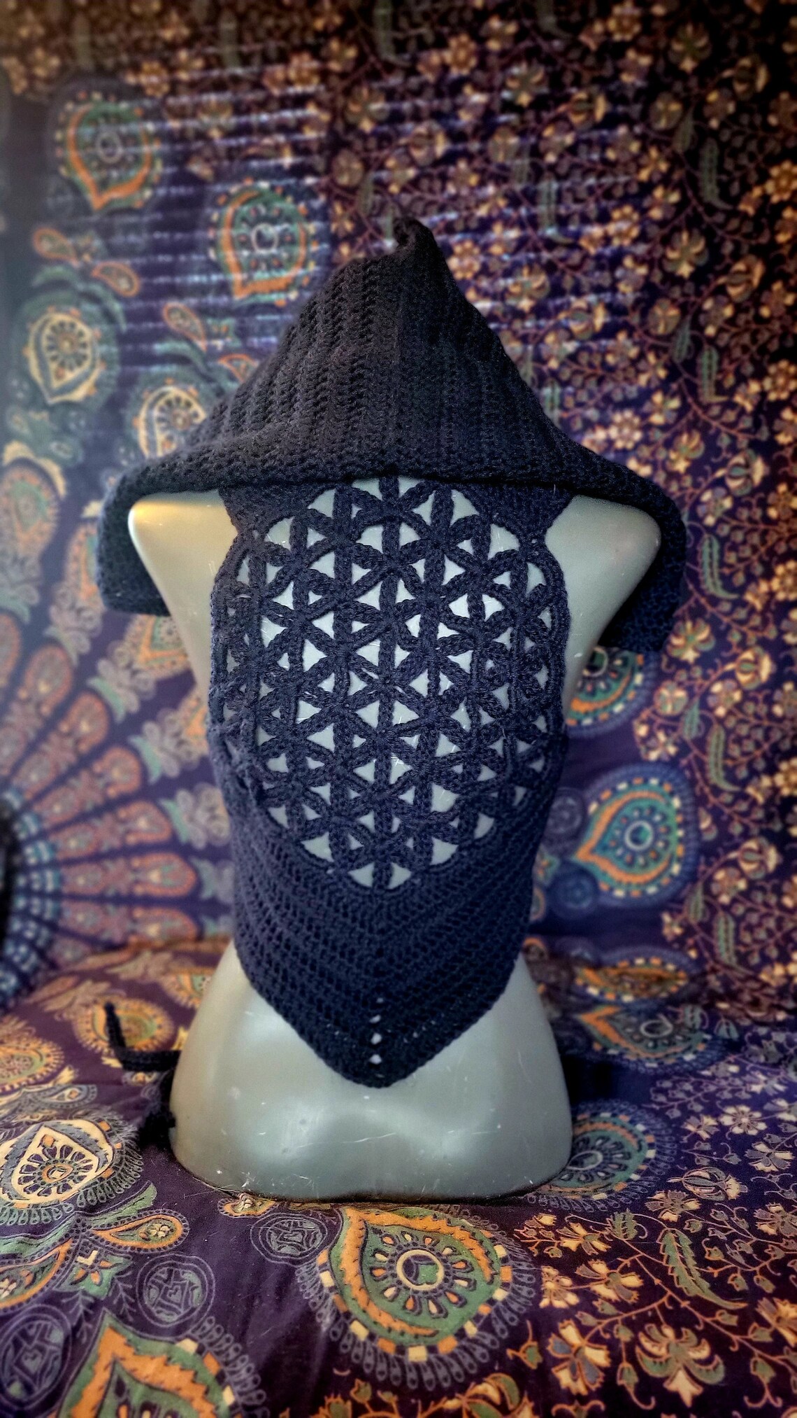 Pattern- Flower of Life Wrap Vest - Etsy