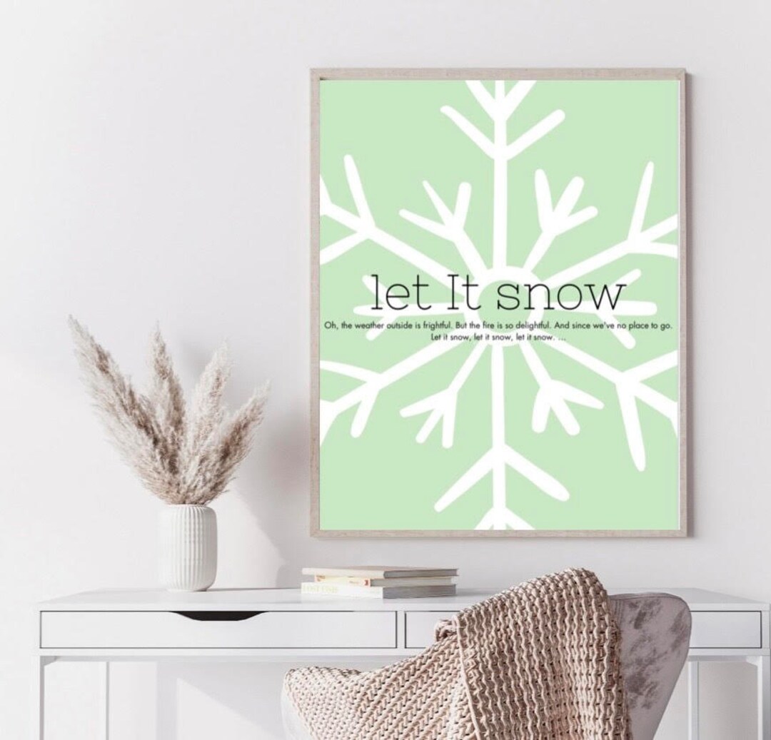 Digital Download Christmas Poster Green 8 Colors Inclusive - Etsy