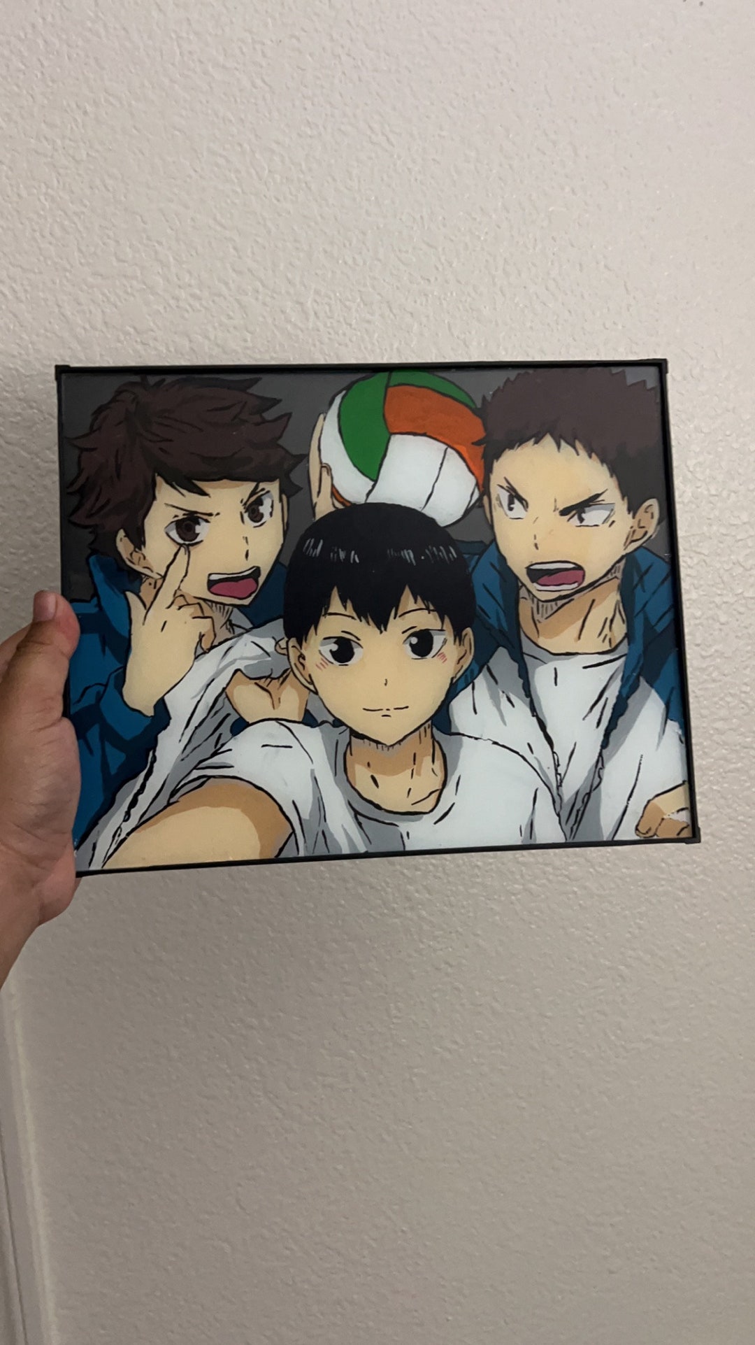 Iwaizumi, Oikawa, Kageyama Glass Painting - Etsy