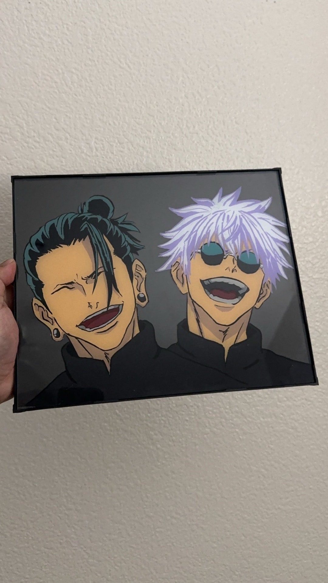 CUSTOM Anime Glass Painting - Etsy