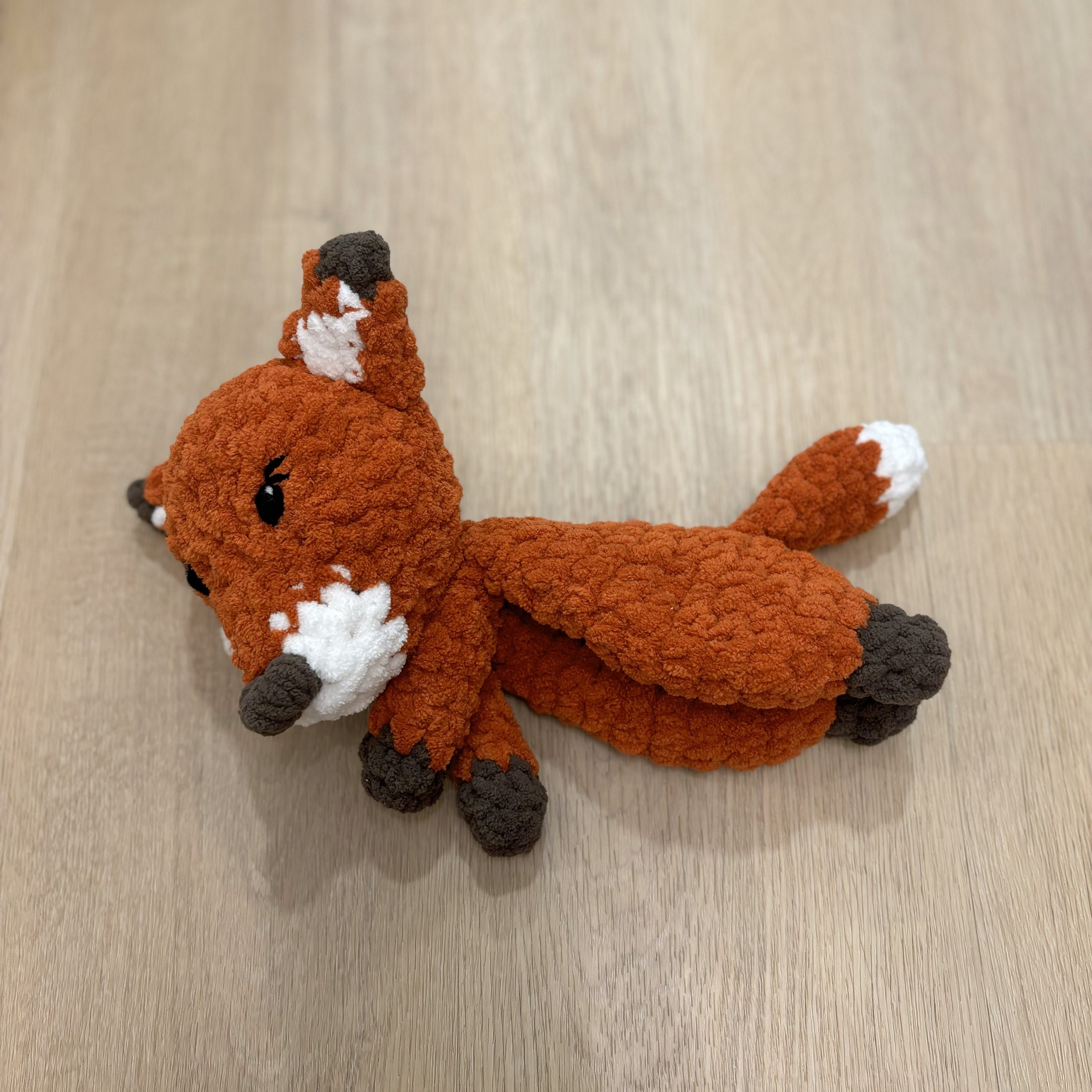 Fiona the Fox - Crochet Snuggler - Etsy