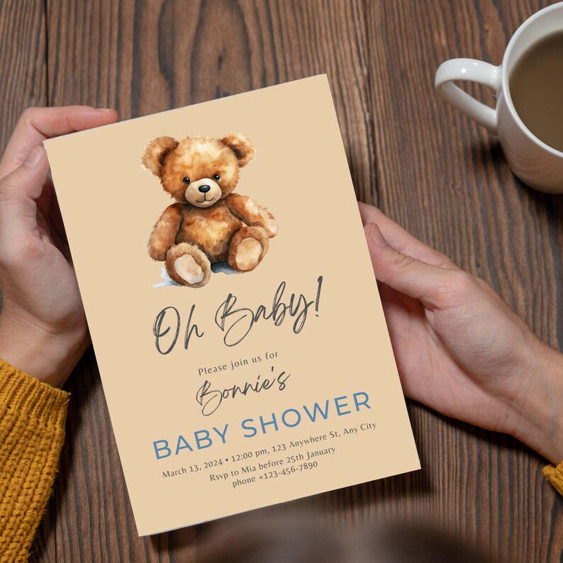 Teddy Bear Themed Clipart PNG Set 6-piece Cute Teddy Bear Nursery ...