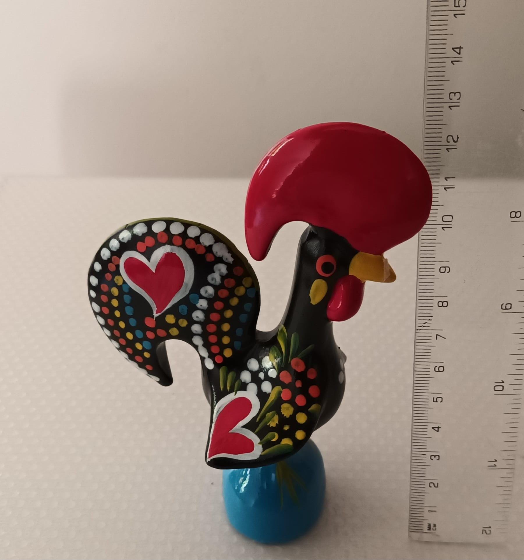 Traditional Barcelos Rooster Ceramic Portuguese MULTICOLORED BARCELOS ...