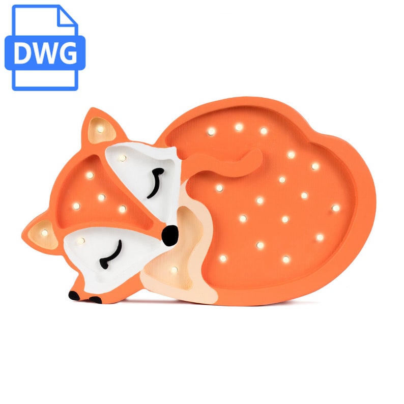 Fox File for CNC, 3D DWG File, Engraver, Artcam,aspire, Wood, Decor. - Etsy