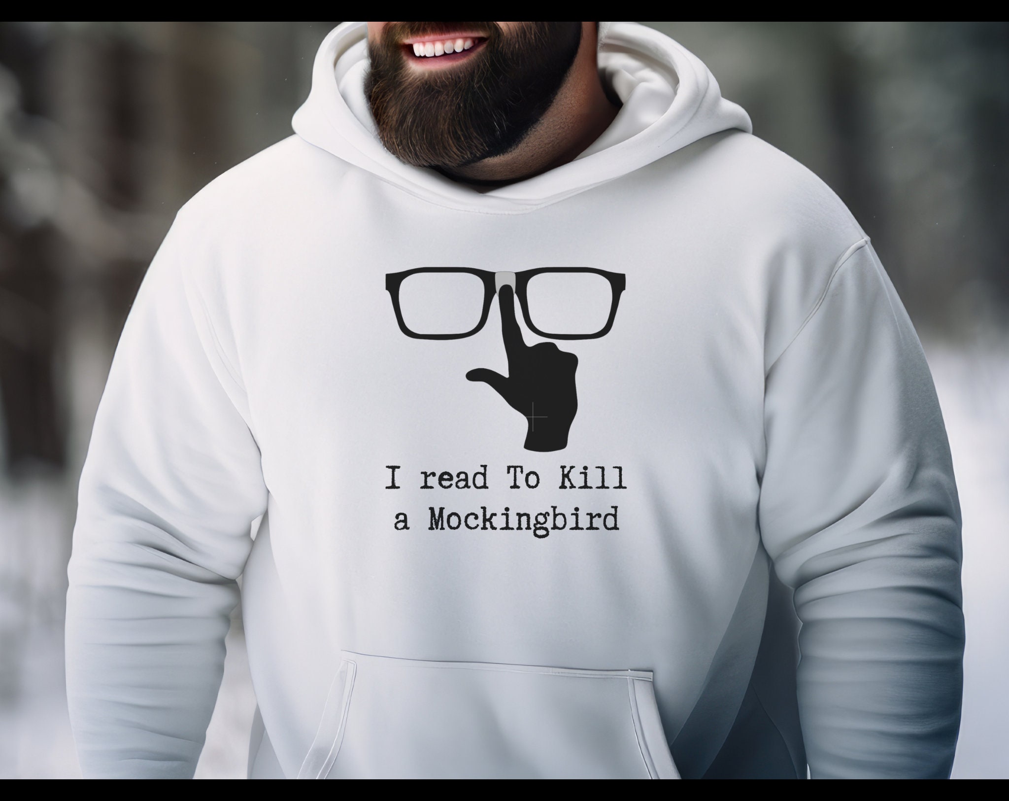 I Read to Kill a Mockingbird Sweatshirt, Nerd Gifts, Funny Book Lover ...