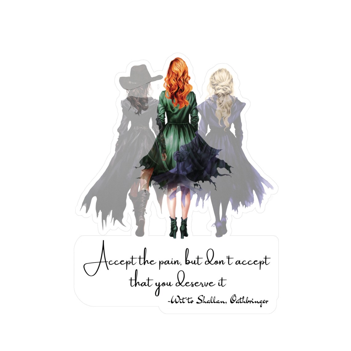 Shallan Veil Radiant Wit Quote Vinyl Decal Cosmere - Etsy