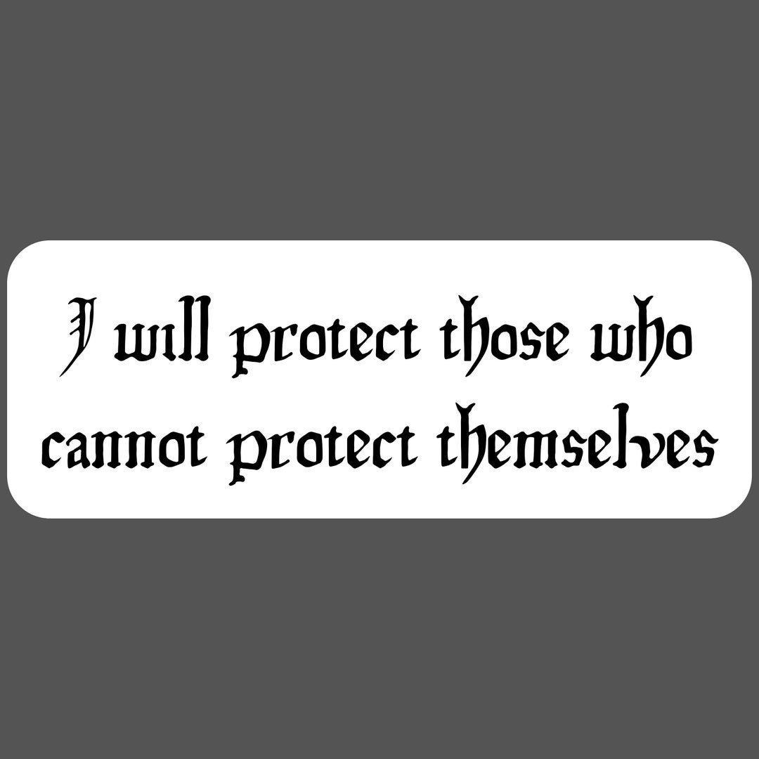 Radiant Oaths Vinyl Decal, Cosmere, Stormlight Archive, Brandon ...
