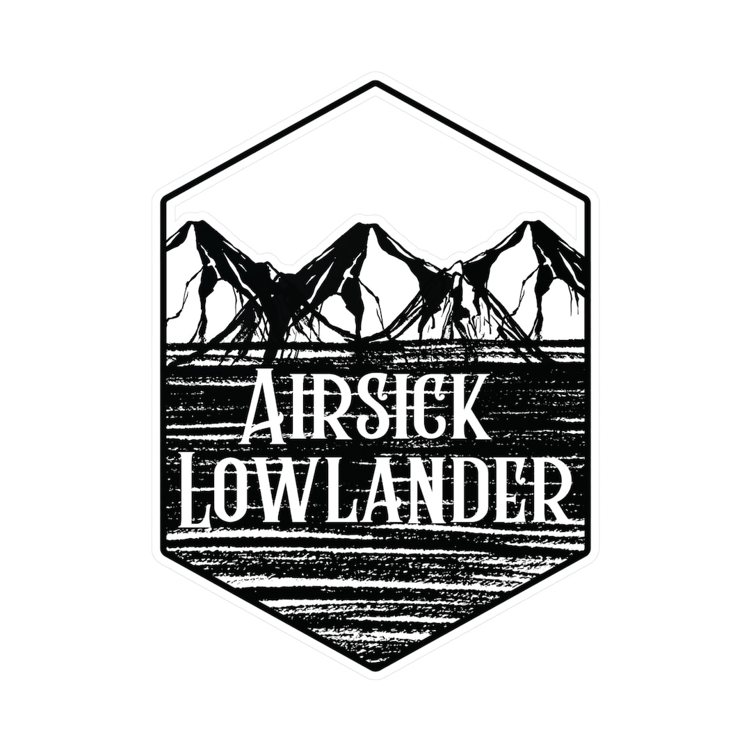 Airsick Lowlander Vinyl Decal, Cosmere, Stormlight Archive, Brandon ...