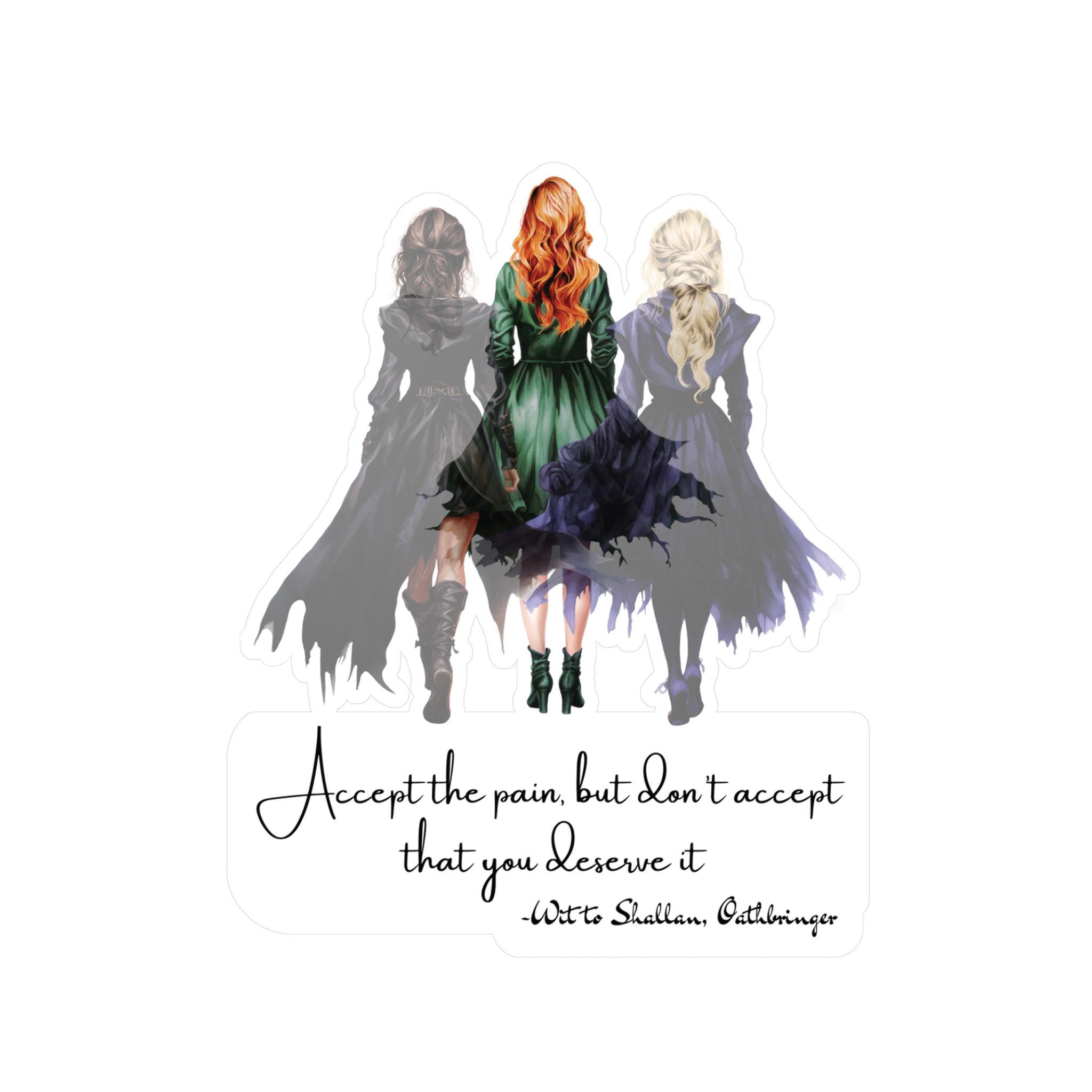 Shallan Vinyl Decal, Veil Radiant Wit Quote, Cosmere, Stormlight ...