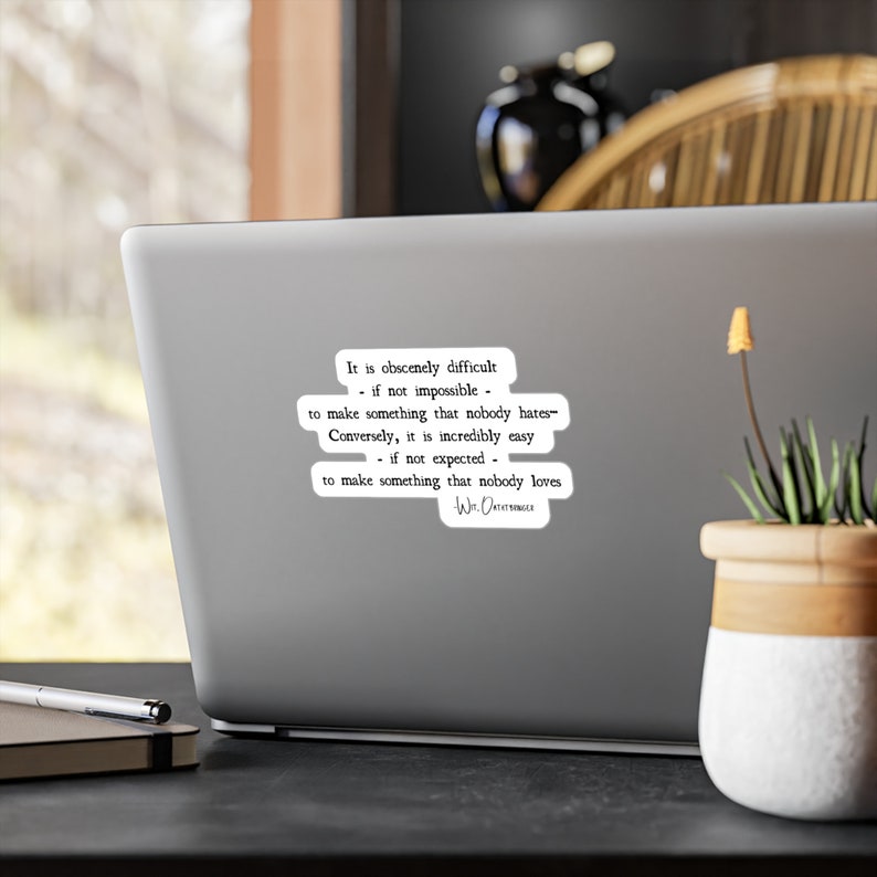 Wit Quote From Oathbringer Vinyl Decal, Cosmere, Stormlight Archive ...