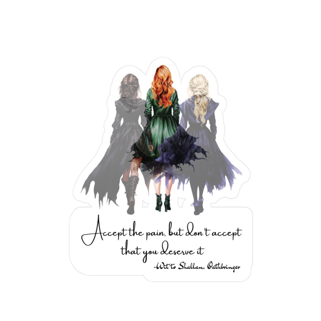 Shallan Vinyl Decal, Veil Radiant Wit Quote, Cosmere, Stormlight ...
