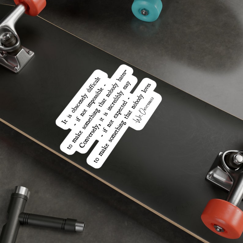 Wit Quote From Oathbringer Vinyl Decal, Cosmere, Stormlight Archive ...