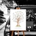 Editable Funeral Guest Book – Digital Fingerprint Tree Memorial ...