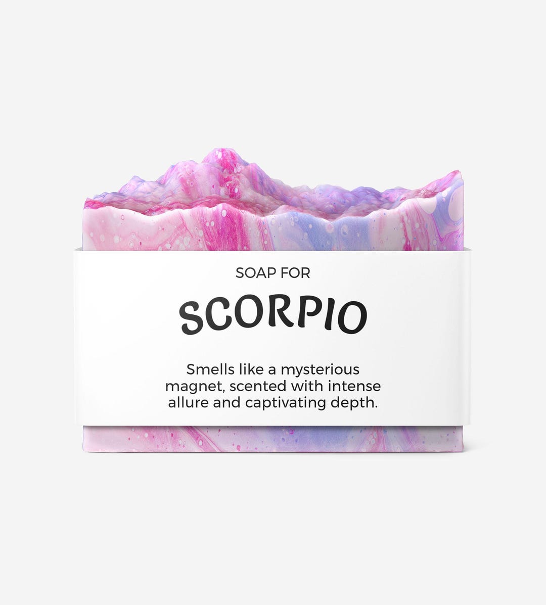 Scorpio Soap Label – DIY Birthday Gift, Handmade Soap Wrap, Astrology ...