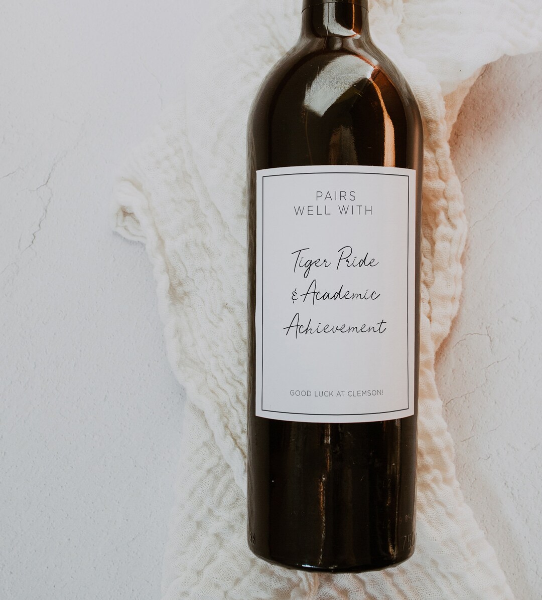 Printable Cornell University Wine Bottle Label Pairs Well With ...