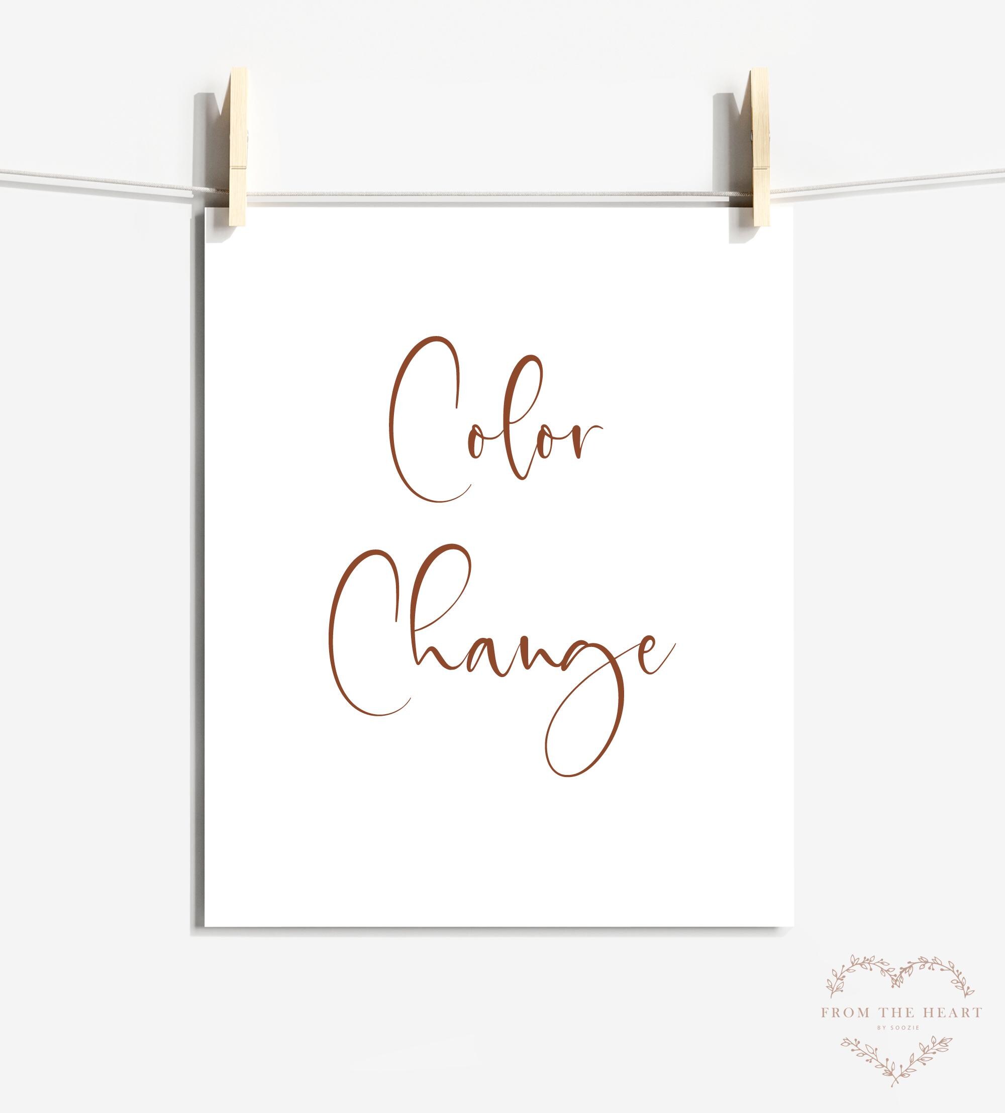 Custom Color Change for Digital Files – Etsy Shop Products - Etsy
