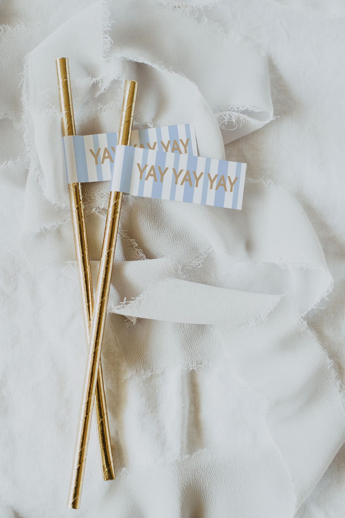 Printable Birthday Straw Flags - DIY Party Decorations - Yay Yay Yay ...