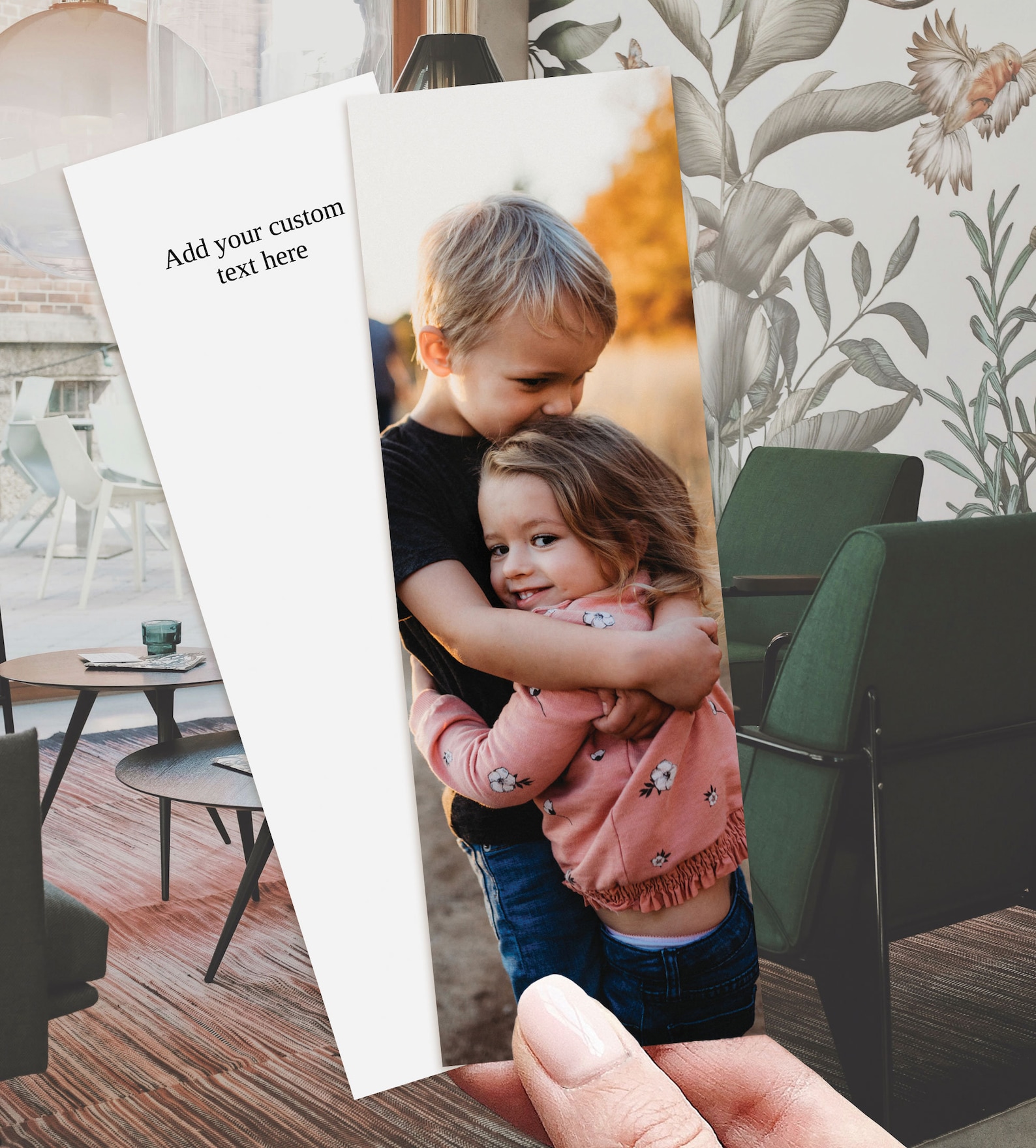 Editable Custom Photo Bookmark, Bookmark Template, Paper Bookmarks ...