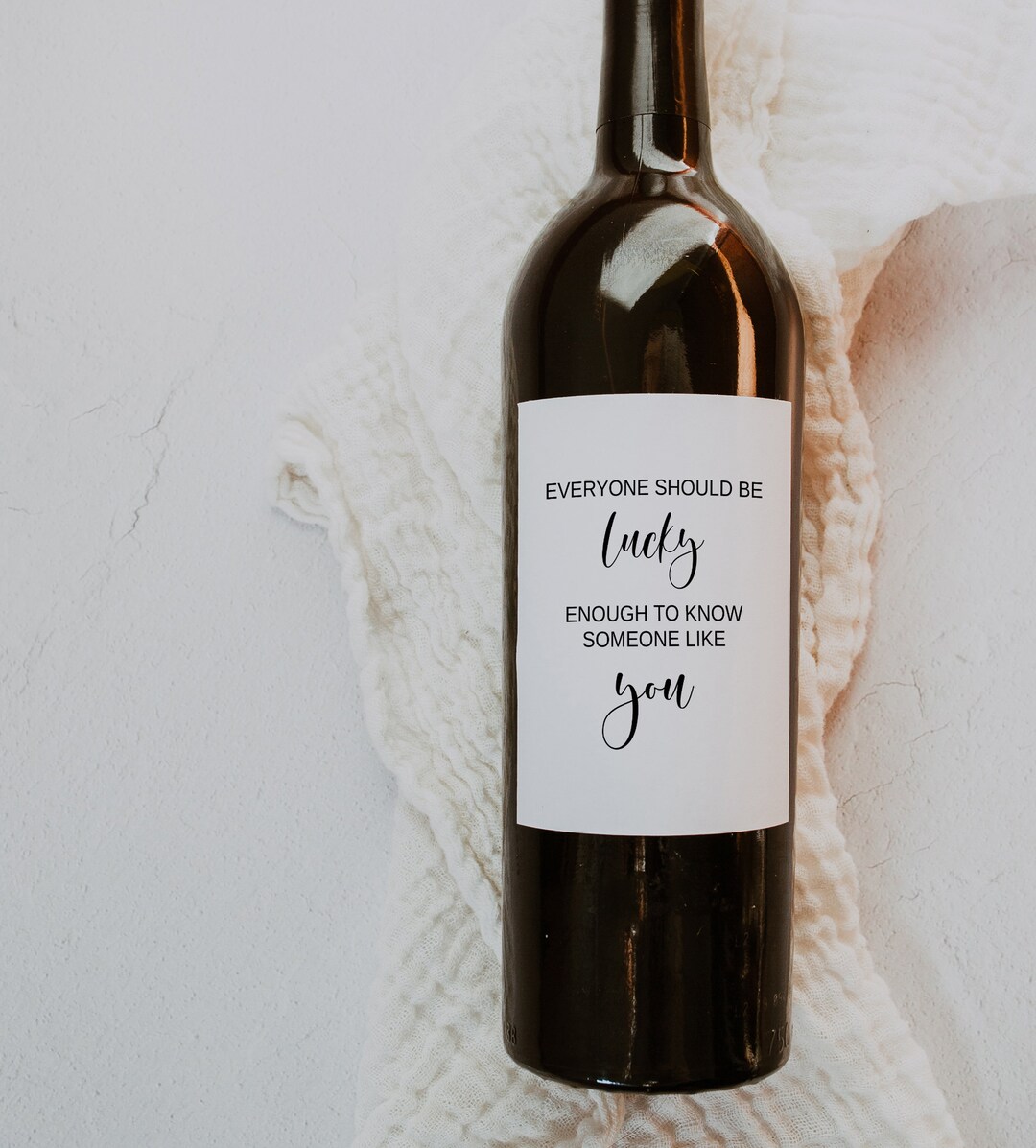 Printable Friendship Wine Label Friendship Quotes for Women Gifts for ...