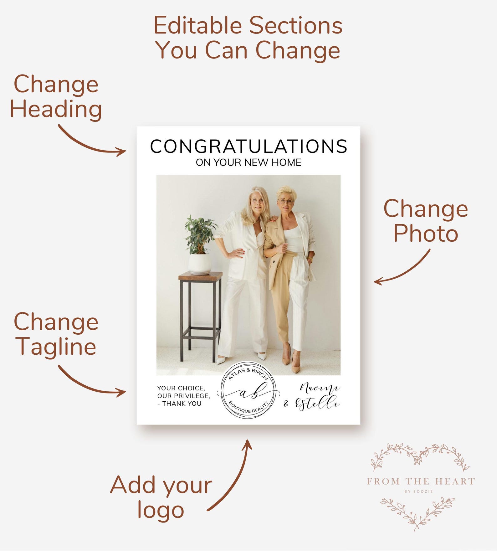 Custom Realtor Wine Label – Closing Gift for Clients, Real Estate Agent ...