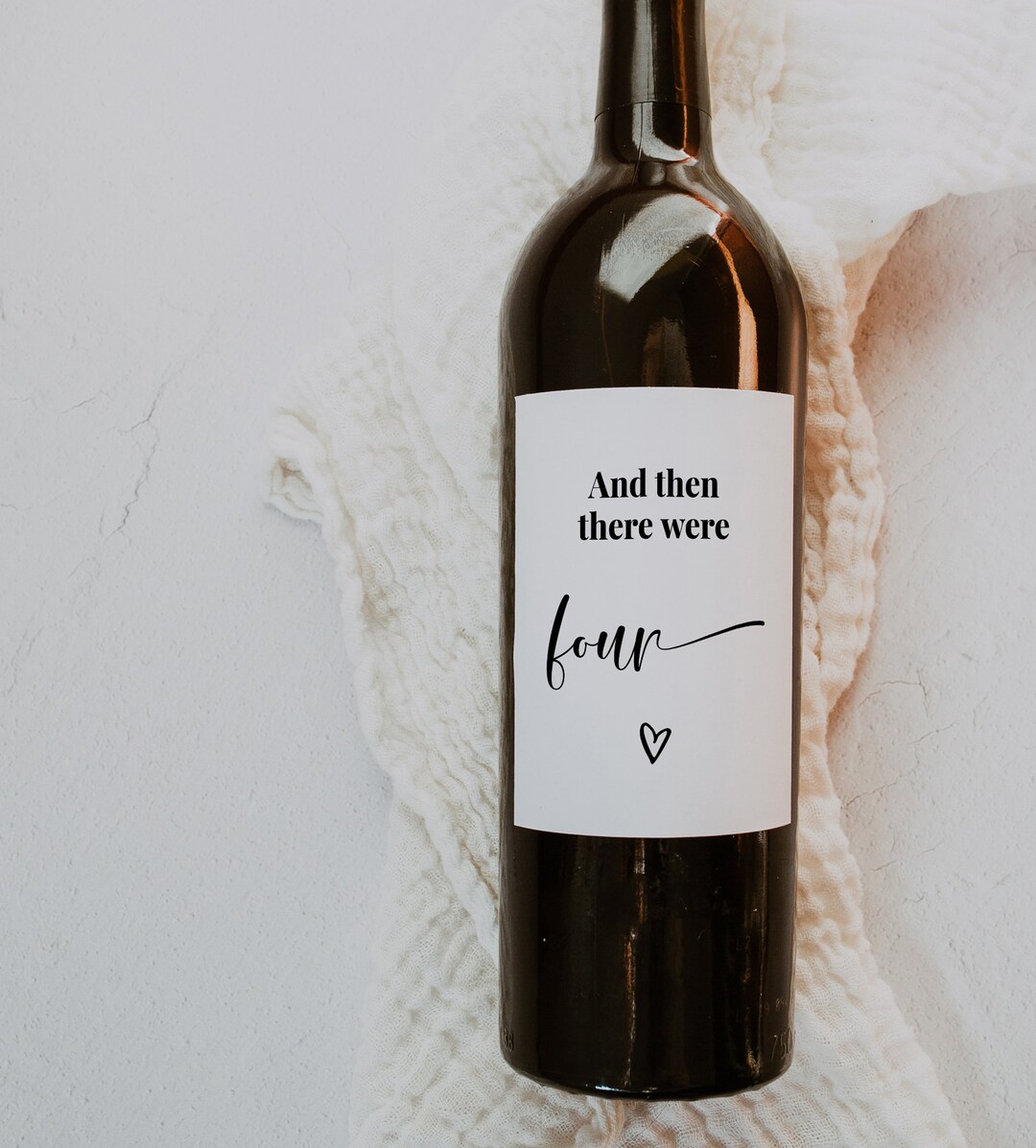 Printable Baby Announcement Wine Label New Baby Baby Shower Favor and ...