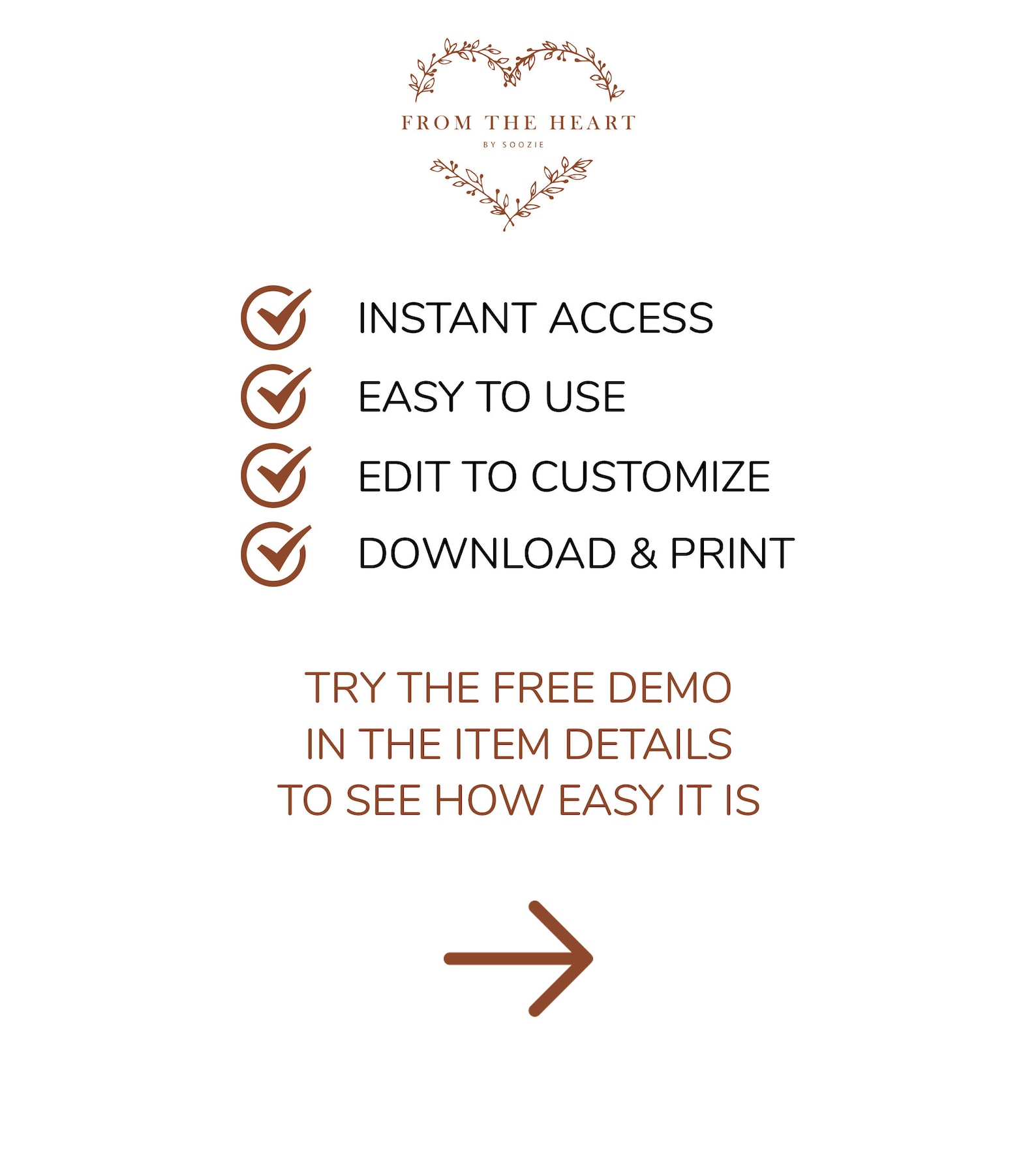 Editable Fingerprint Tree Template – Wedding Guest Book, Baby Shower ...