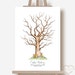 Editable Fingerprint Tree Template, Fingerprint Tree Wedding Guest Book ...