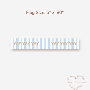 Printable Birthday Straw Flags - DIY Party Decorations - Yay Yay Yay ...