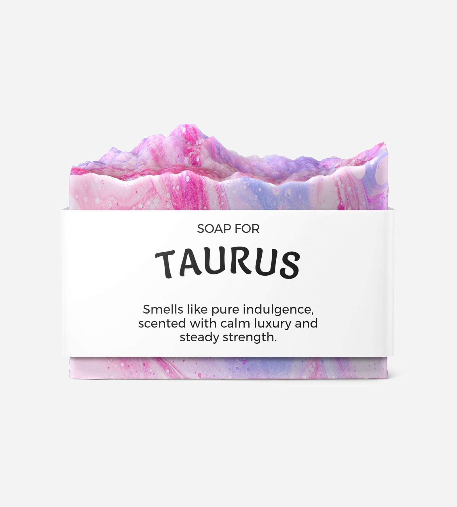 Taurus Soap Label – DIY Birthday Gift, Handmade Soap Wrap, Astrology ...
