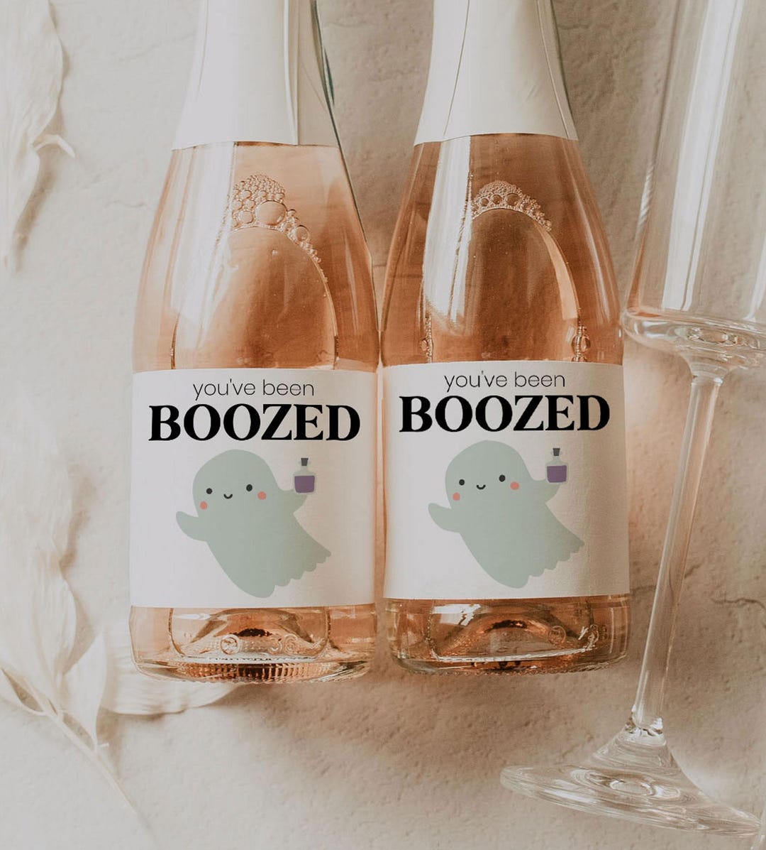 Printable 'you've Been Boozed' Halloween Labels - Perfect for Mini ...