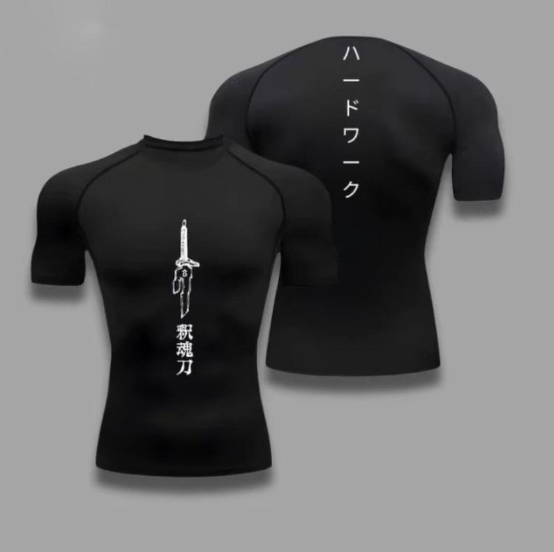 Toji JJK Short Sleeve Invincible Compression Shirt - Etsy