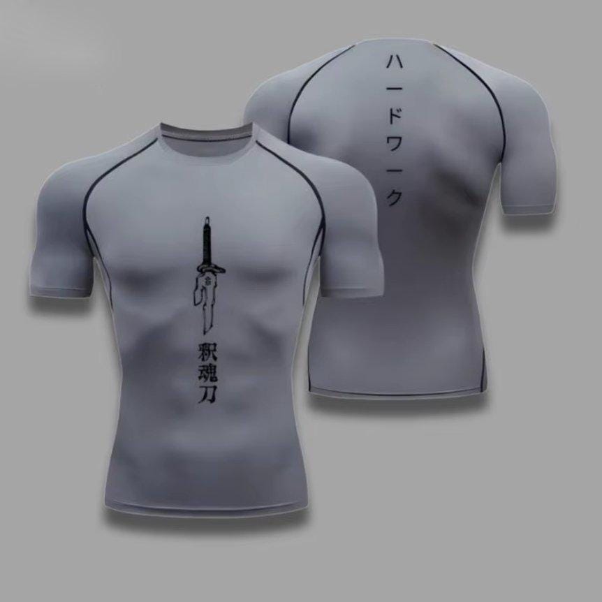 Toji JJK Short Sleeve Invincible Compression Shirt - Etsy