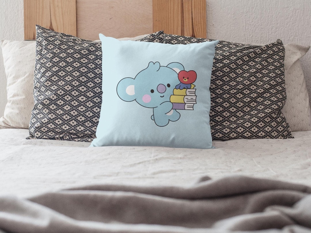 BT21 Koya Pillow and Pillowcase Merch | Cute K-pop BTS Namjoon Rm Room ...