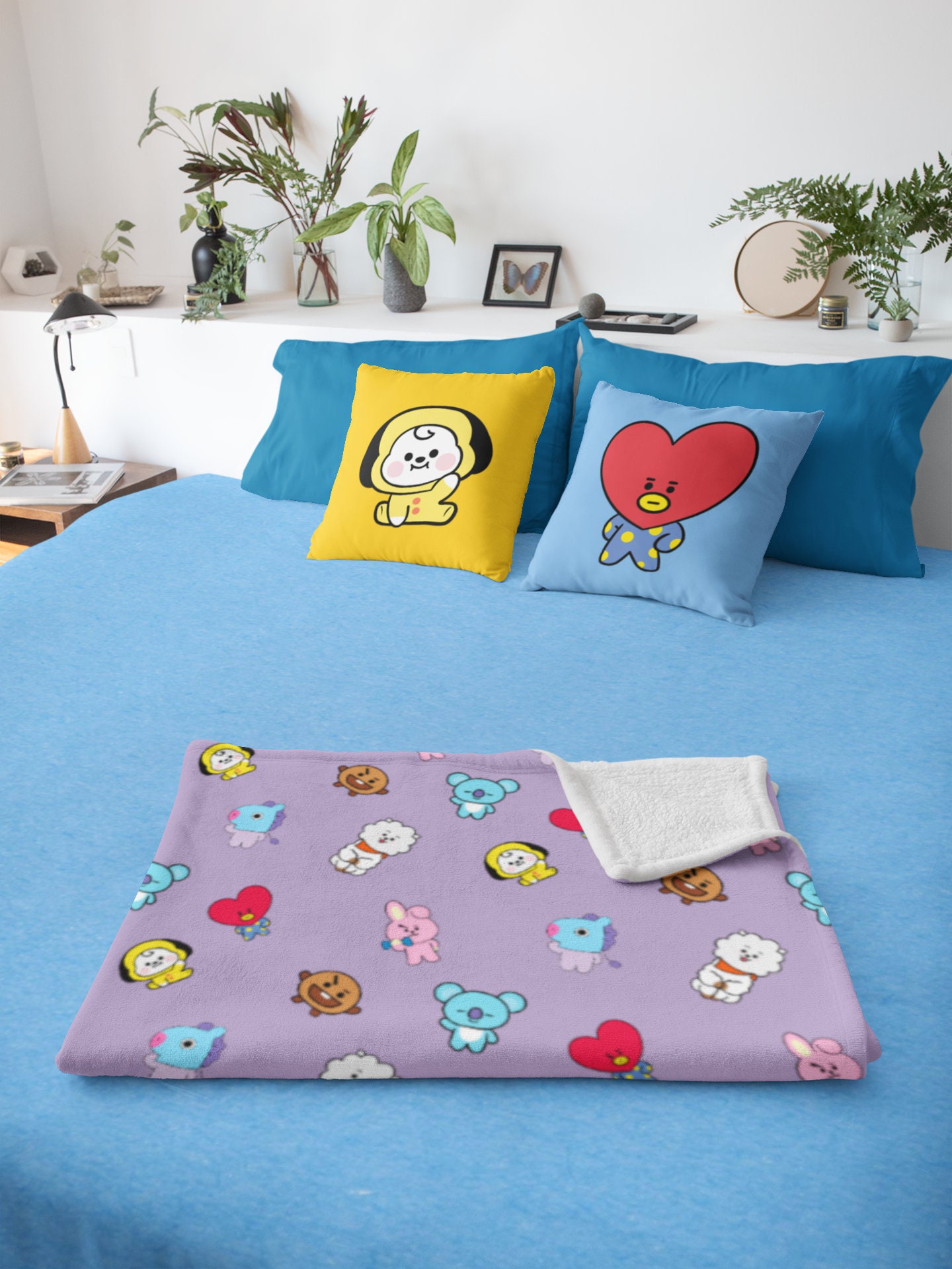 BTS Pillow Army Gifts, Comfort Pillow Sets for Couch Bed Sofa, Bts Jin ...