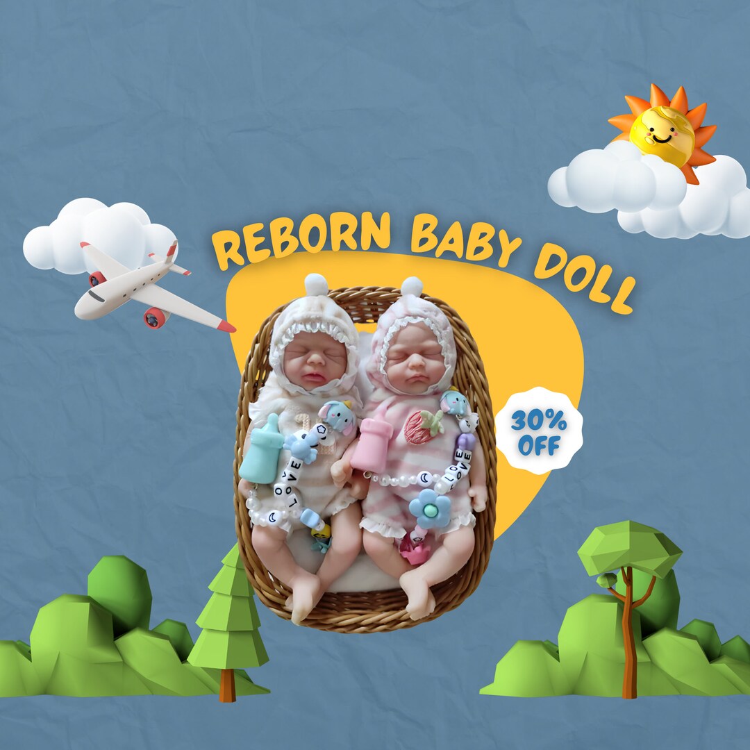 Sleeping Baby Realistic 6 Micro Preemie Full Body - Etsy