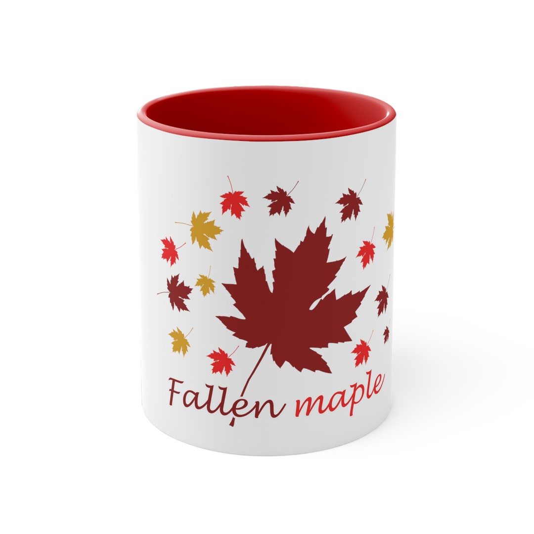 Accent Coffee Mug 11oz/fallen Maple/autumn Maples Offer - Etsy
