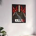 Killa & Tagilla Anime Poster – 3D Printed Full Color Tarkov Gamer Wall ...