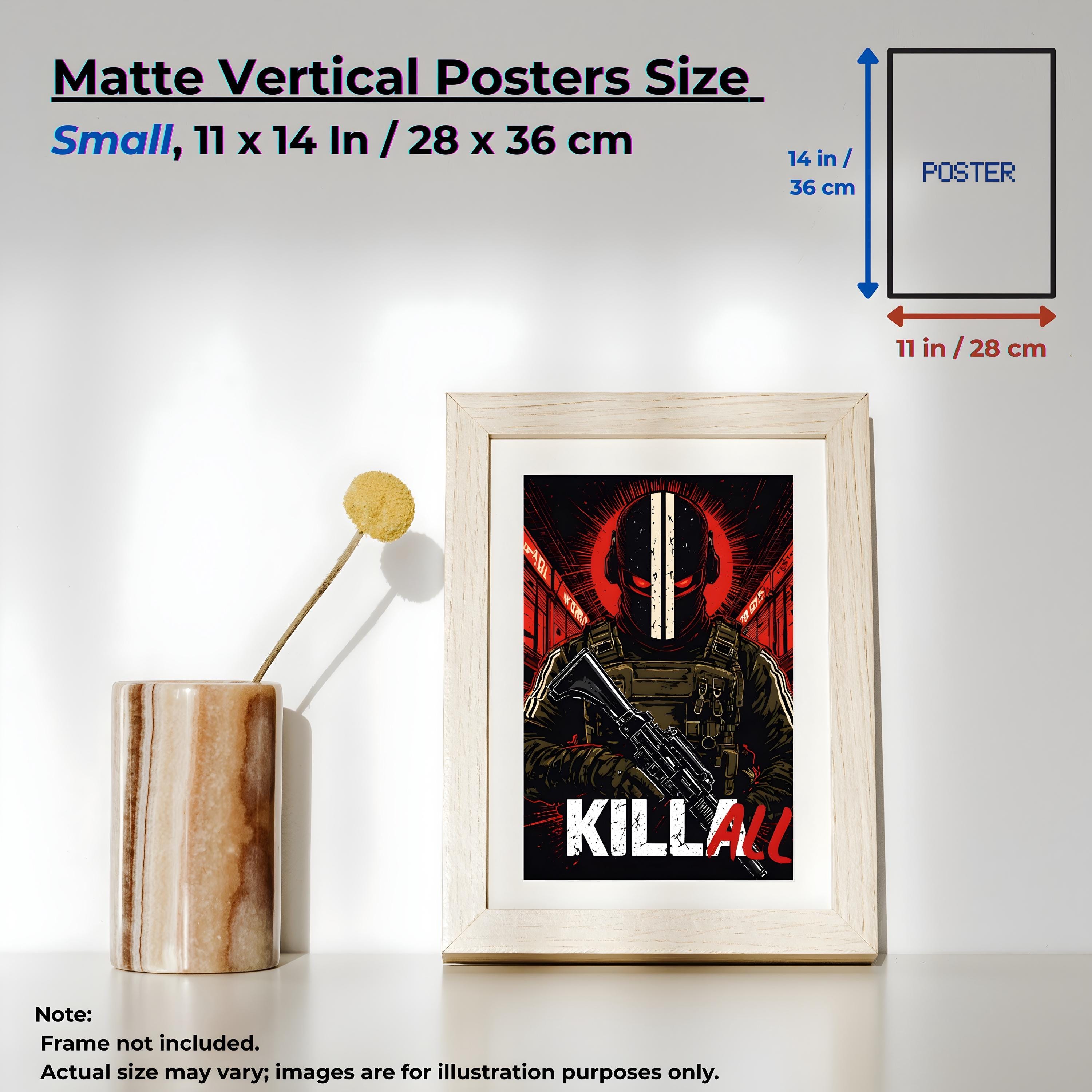 Killa Kill All Poster, Escape From Tarkov Wall Art, Interchange Boss ...