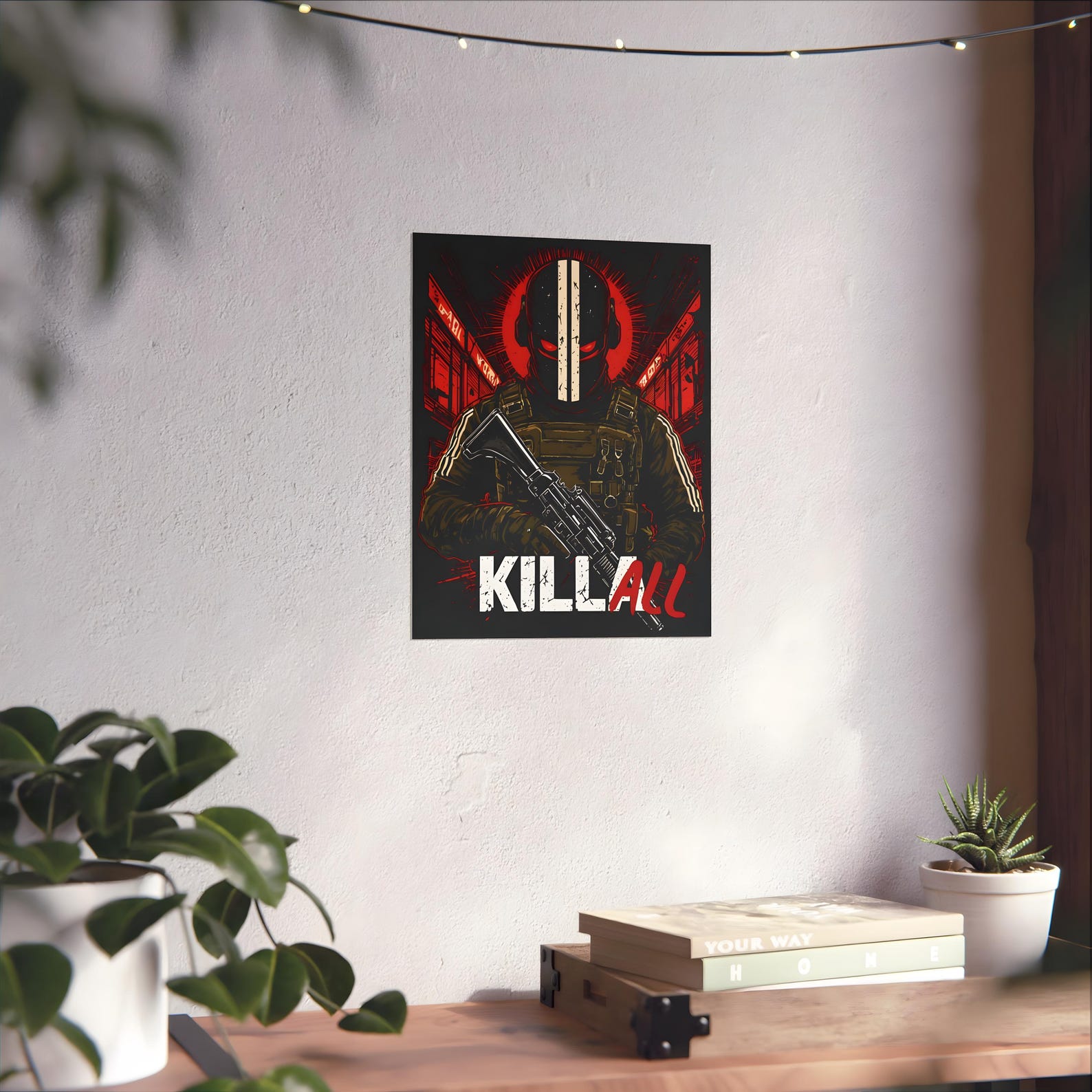 Killa Kill All Poster, Escape From Tarkov Wall Art, Interchange Boss ...