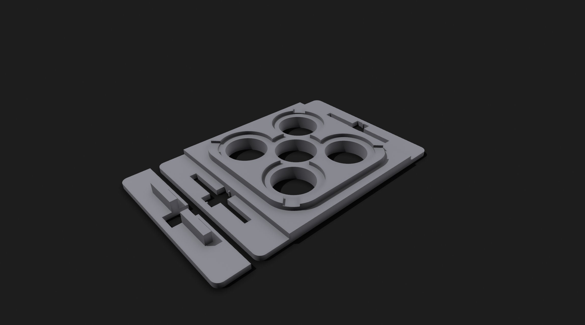 Xtool F1 - Slide Extension Jig - 4 X 40mm Round (3MF and PDF) - Etsy